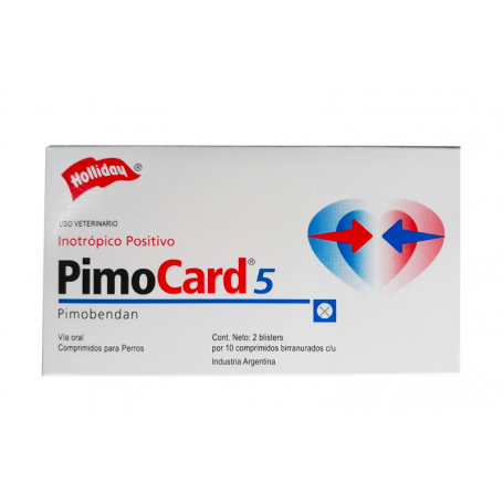 Pimocard 5 - Comprimidos (VENTA CON RECETA MEDICO VETERINARIA) – MercadoPet Store